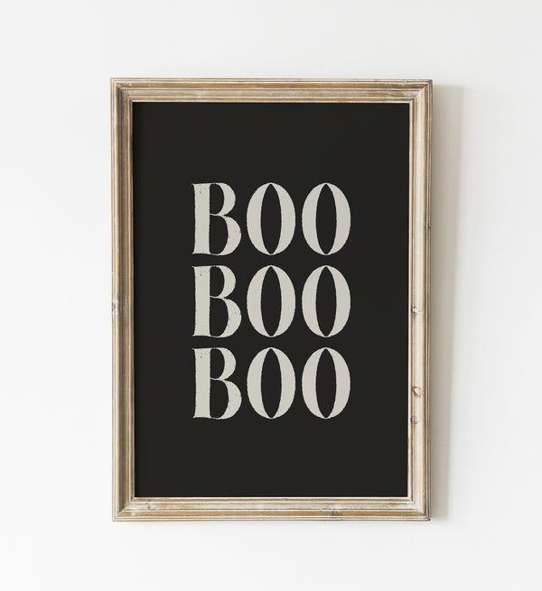 Boo Print - Little Folk Printables