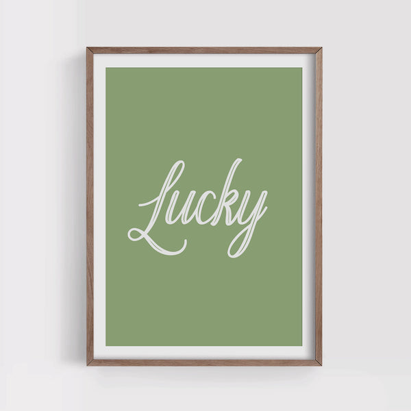 Lucky Print - Little Folk Printables