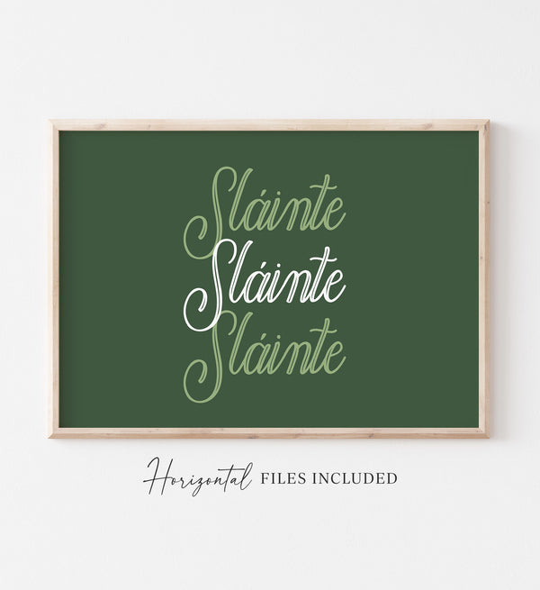 Sláinte Print - Little Folk Printables