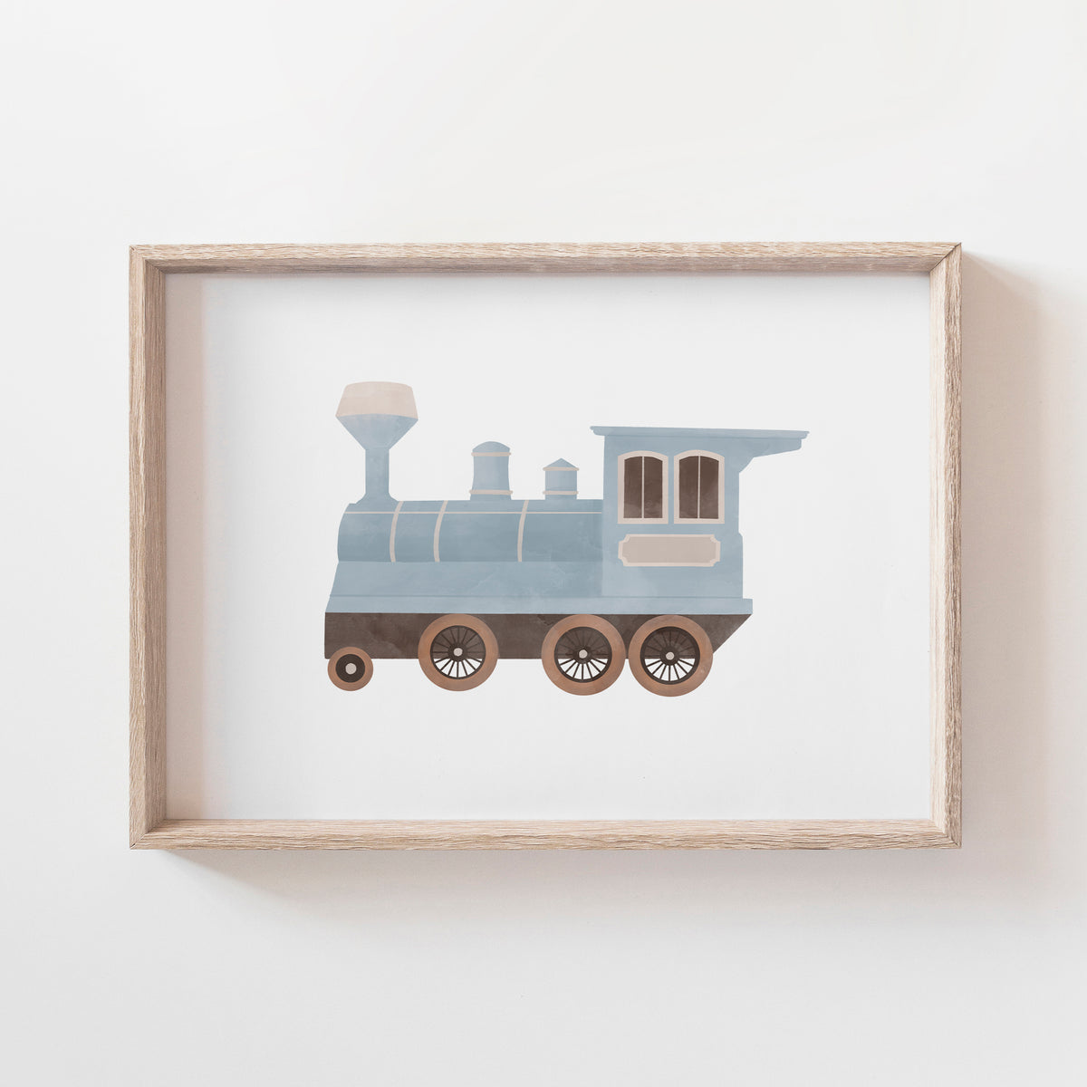 Blue Vintage Transportation Vehicles - 5 Print Bundle - Little Folk ...
