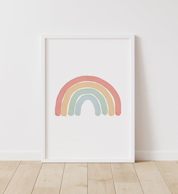 Rainbow, Alphabet & Numbers Set of 3 Prints - RBCP - Little Folk Printables