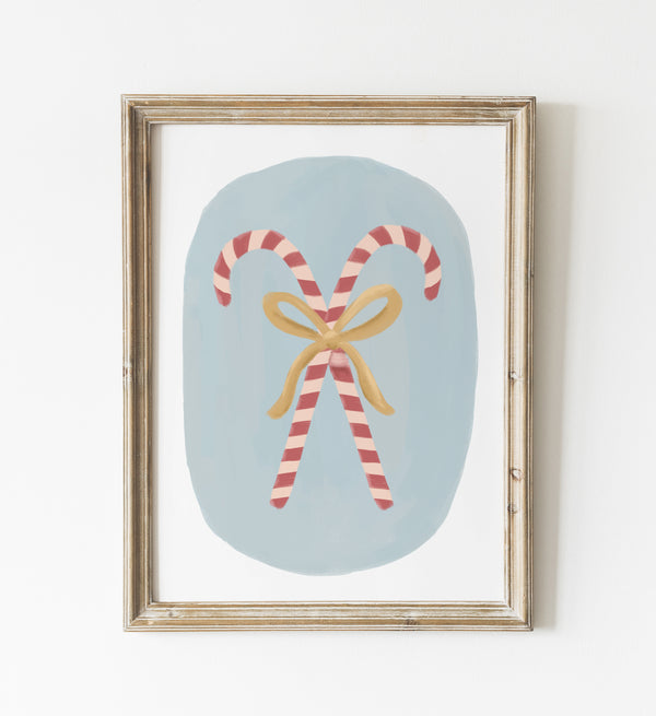 Candy Canes Print - Little Folk Printables