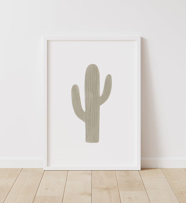 Llama & Cactus Set of 2 Prints - TCCP - Little Folk Printables
