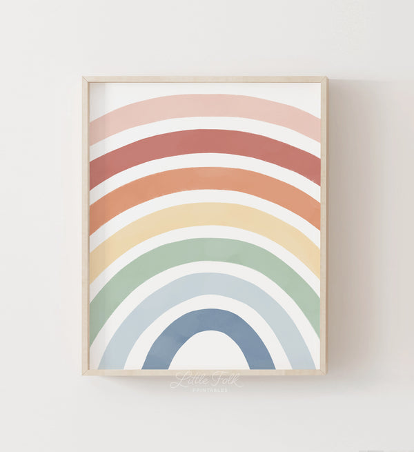 Rainbow Print No. 2 - MRCP - Little Folk Printables