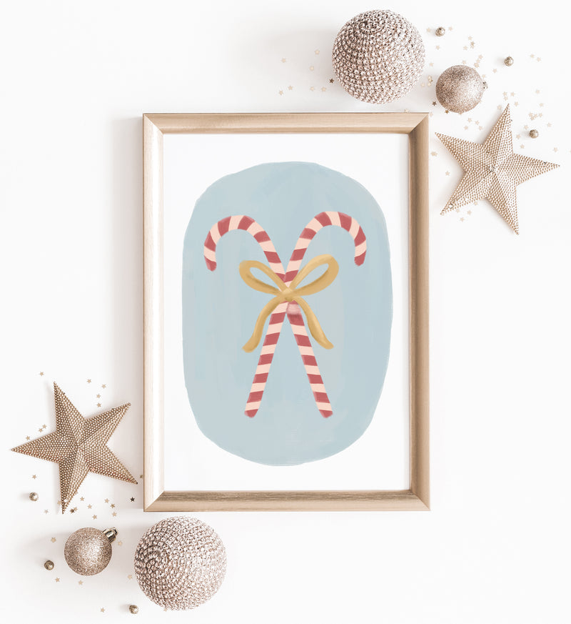 Candy Canes Print - Little Folk Printables
