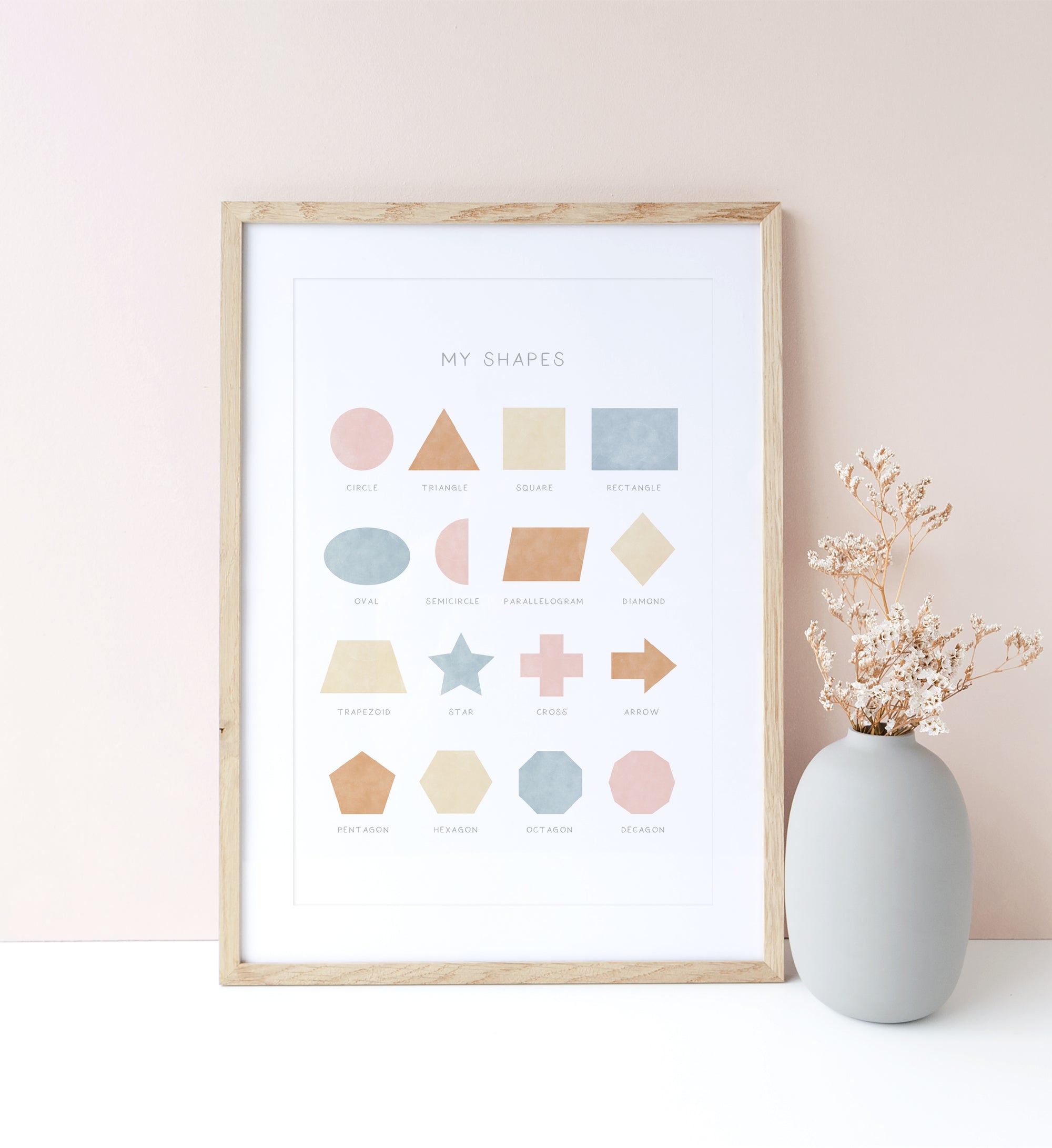 Shapes Print - BHCP - Little Folk Printables