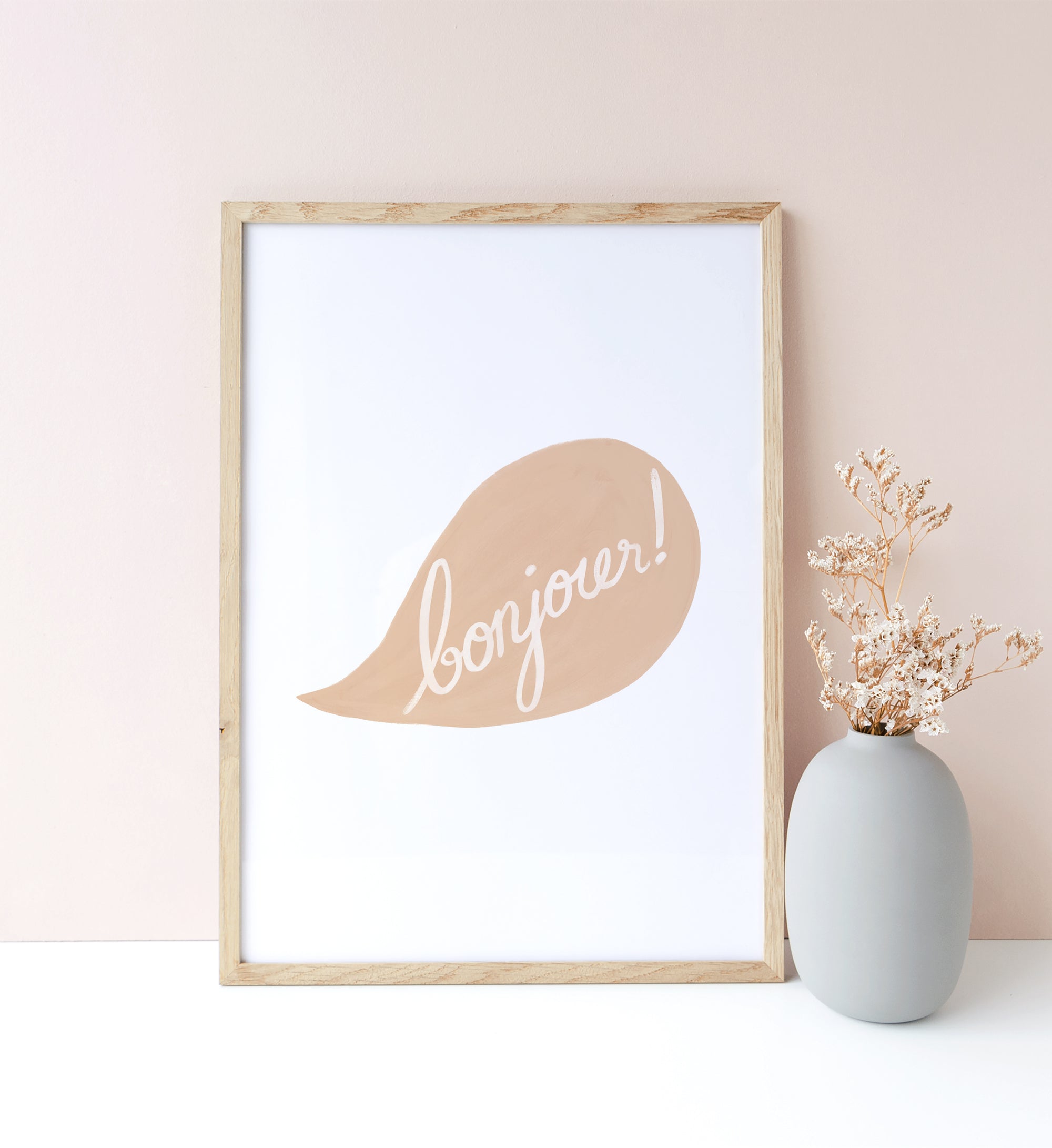 Bonjour Print - PNCP - Little Folk Printables