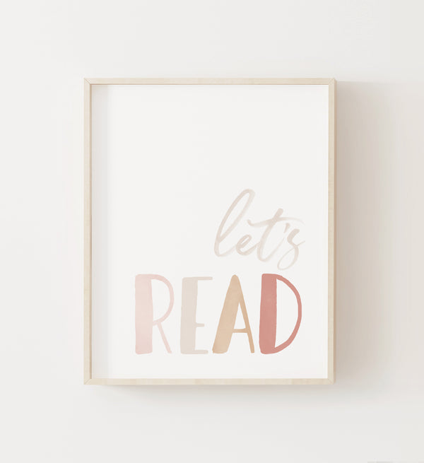 Let's Read Print - PNCP - Little Folk Printables